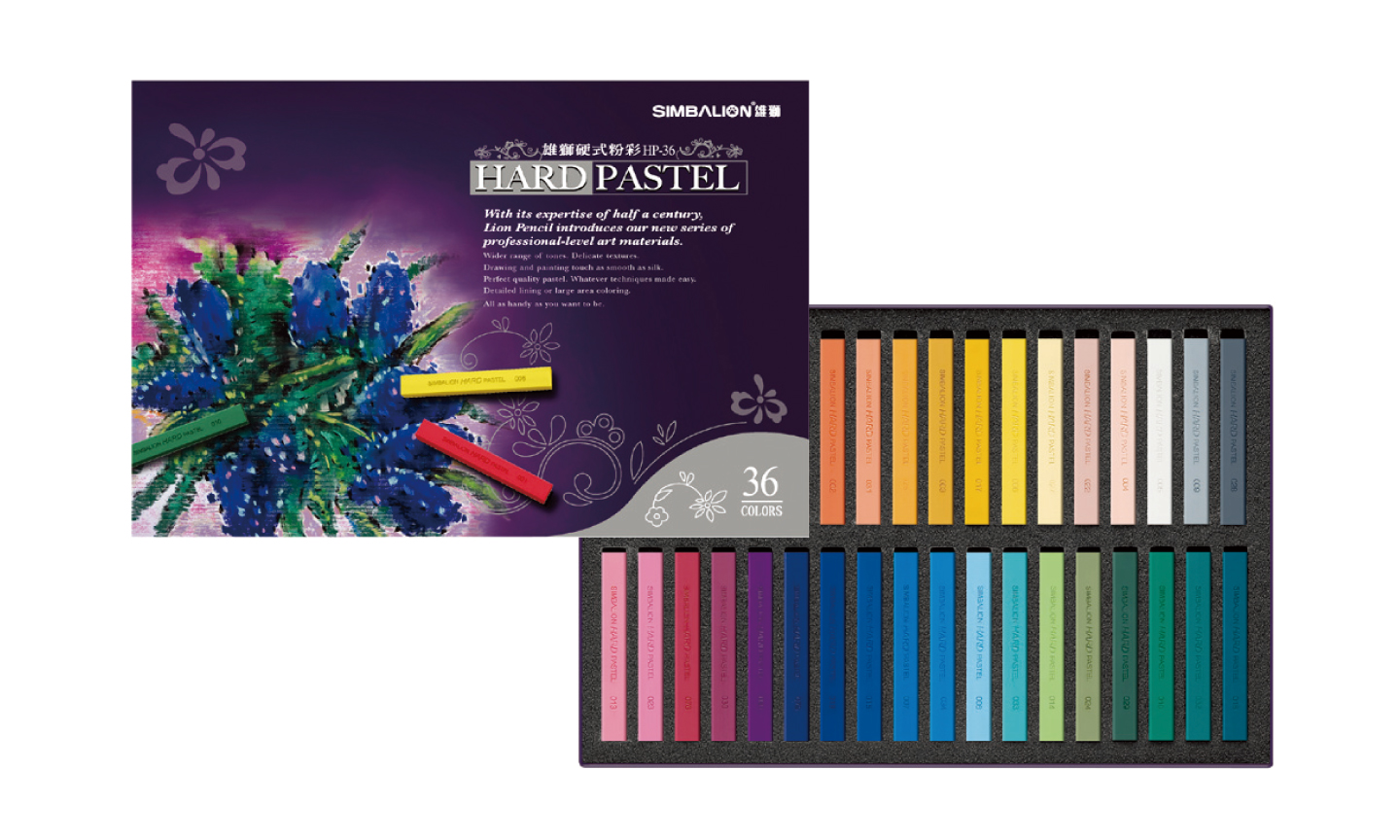 HP-36 HARD PASTEL 36C - SIMBALION
